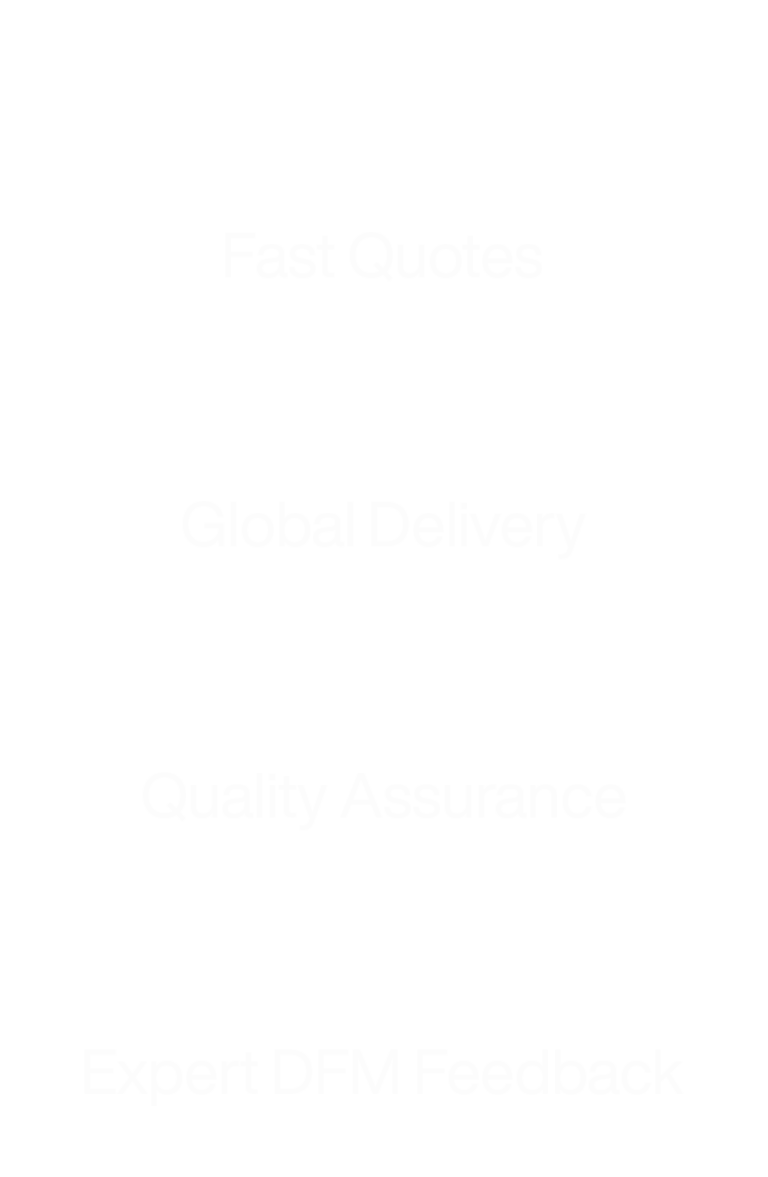 Injection Molding Services | Online Quotes | DFM Feedback