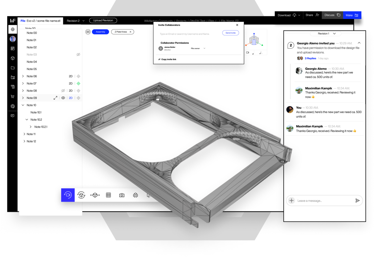 Collaborative and Secure Online CAD Viewer | CAD Rooms
